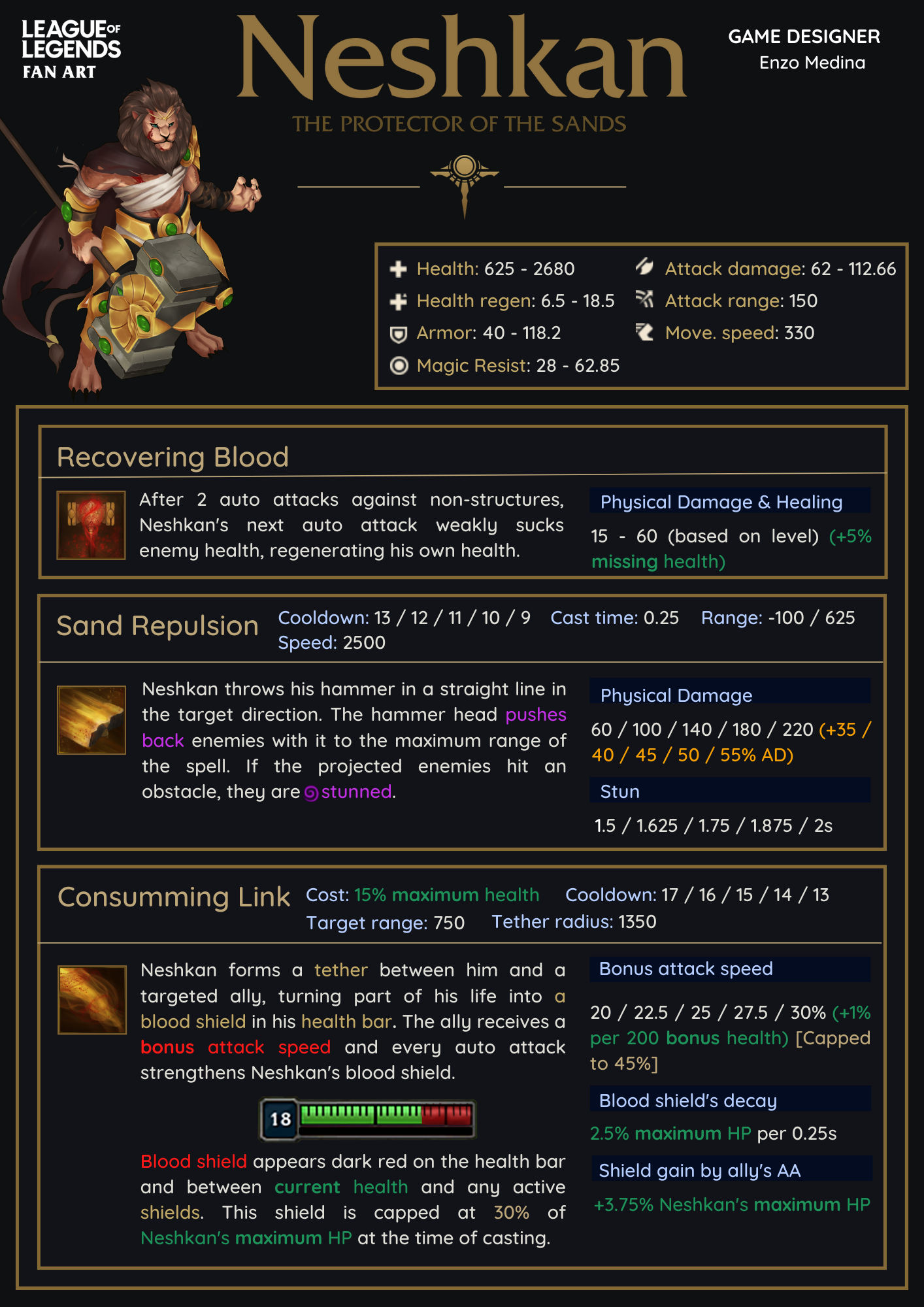 Neshkan - Champion - Enzo Médina